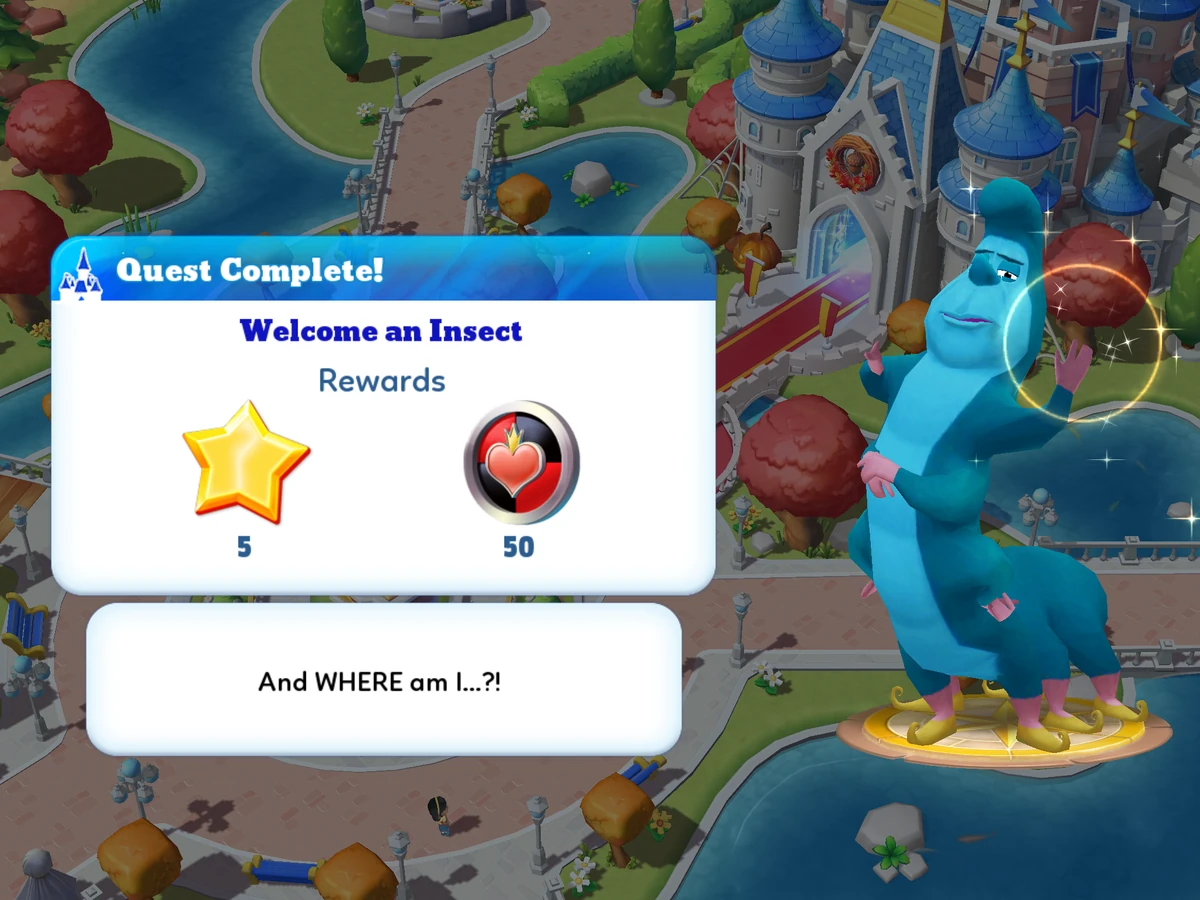Welcome an Insect | Disney Magic Kingdoms Wiki | Fandom