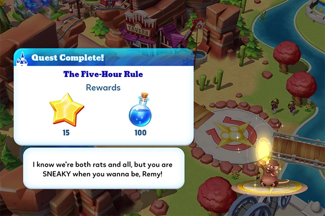The Five-Hour Rule | Disney Magic Kingdoms Wiki | Fandom