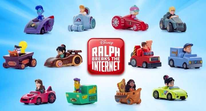Ralph Breaks the Internet McDonald's collection | Disney Merchandise ...