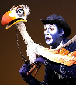 Lion King Broadway Zazu Puppet