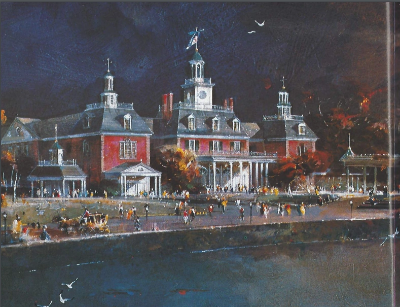 The American Adventure | Disney Park Concept Art Wiki | Fandom