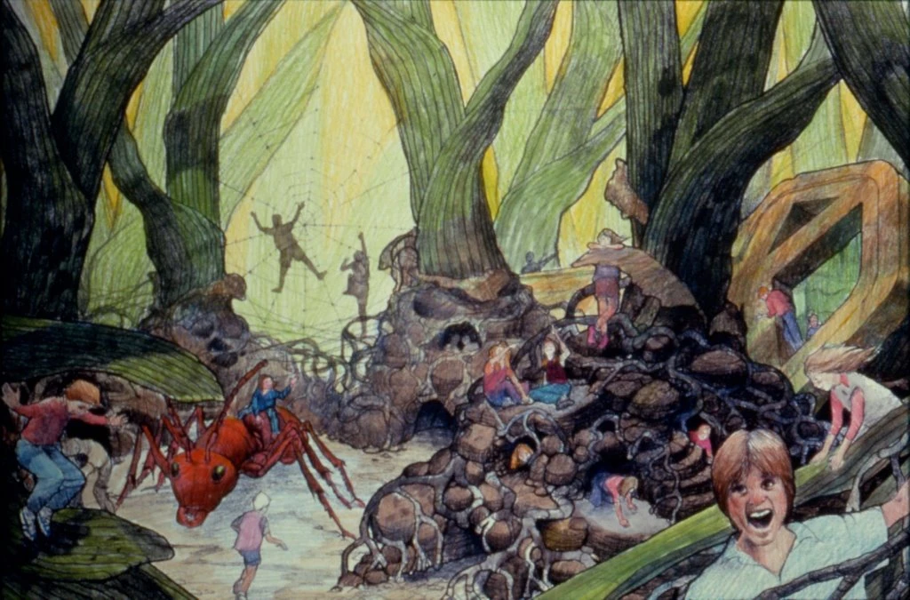Honey, I Shrunk The Kids: Movie Set Adventure | Disney Park Concept Art ...