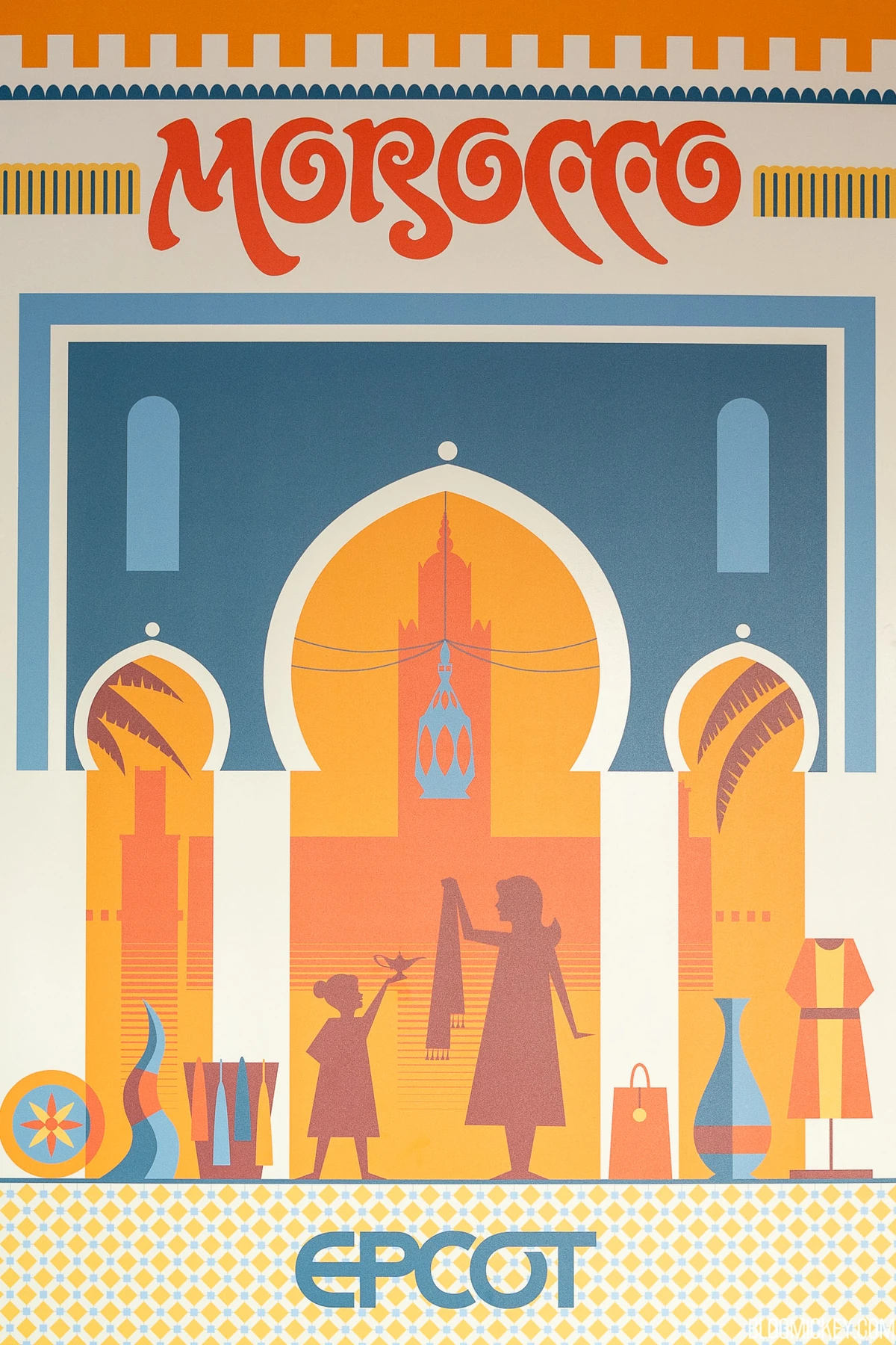 Morocco Pavilion | Disney Park Concept Art Wiki | Fandom