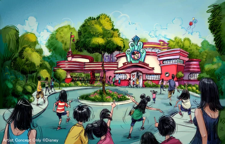 Toontown (Tokyo Disneyland) | Disney Park Concept Art Wiki | Fandom