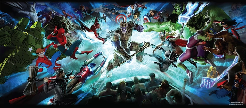 Avengers Infinity Defense | Disney Park Concept Art Wiki | Fandom