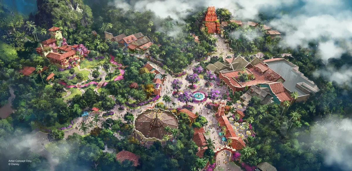 Tropical Americas | Disney Park Concept Art Wiki | Fandom