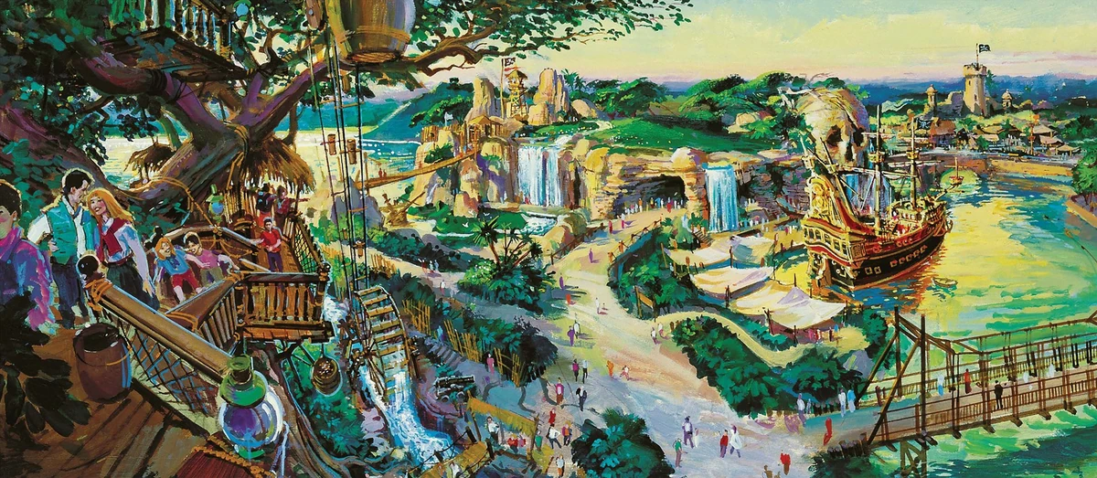 Adventureland (DLP) | Disney Park Concept Art Wiki | Fandom