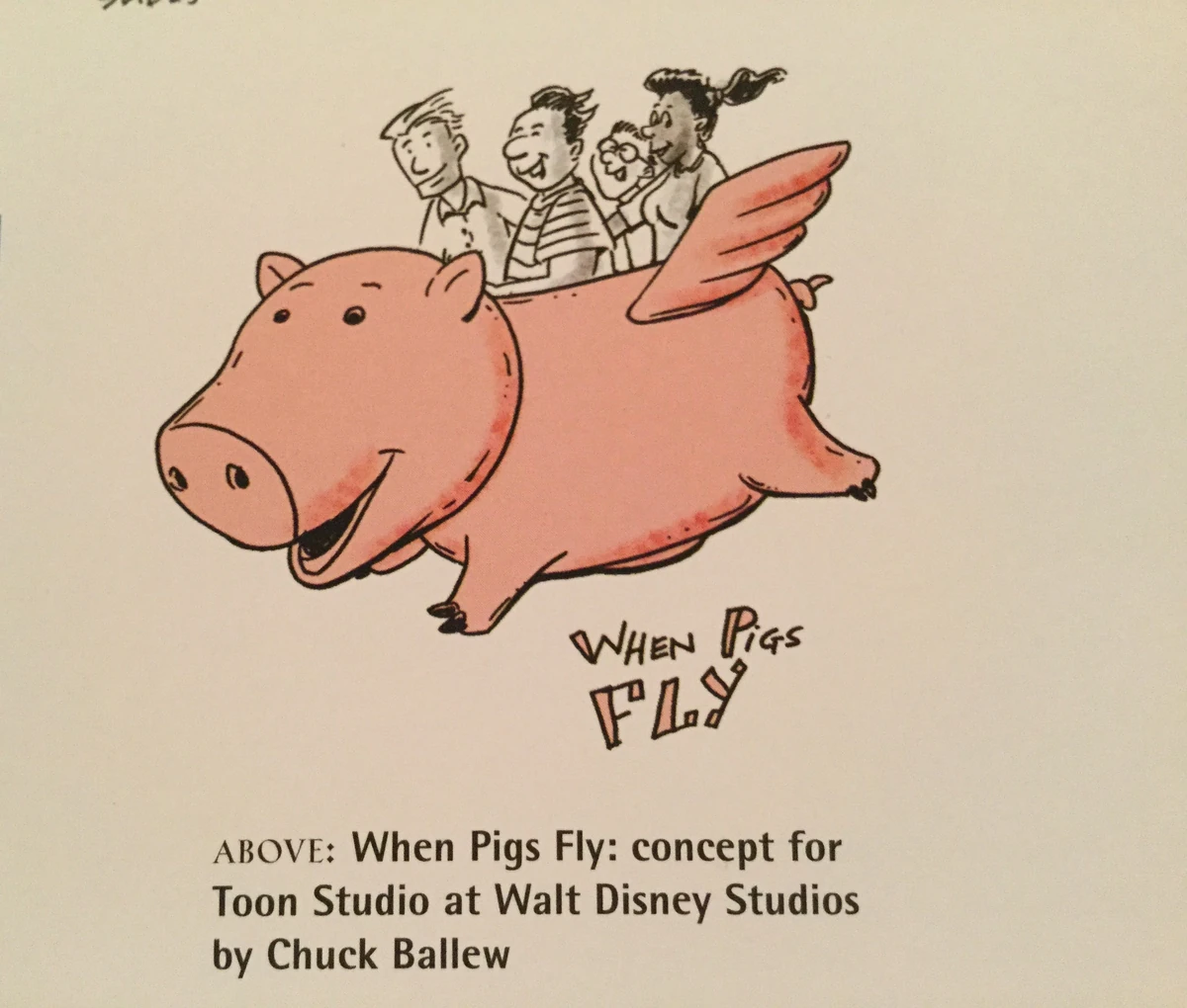 When Pigs Fly | Disney Park Concept Art Wiki | Fandom