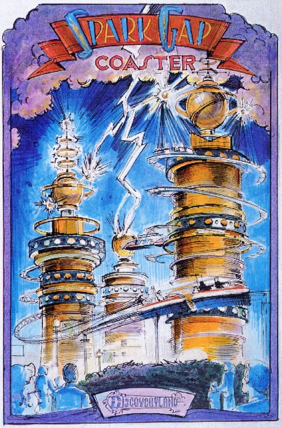 Spark Gap Loop | Disney Park Concept Art Wiki | Fandom