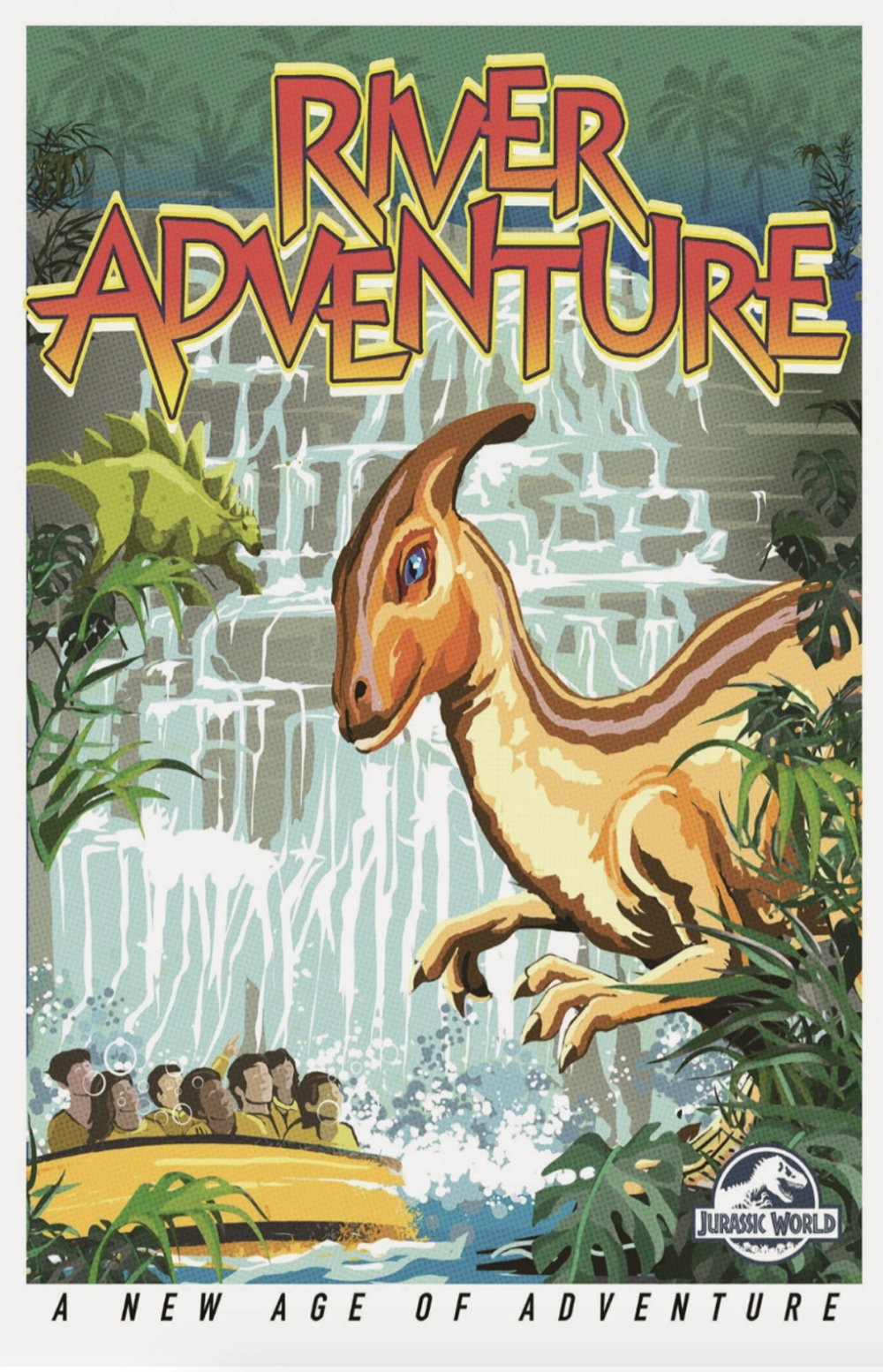 Jurassic Park River Adventure | Disney Park Concept Art Wiki | Fandom