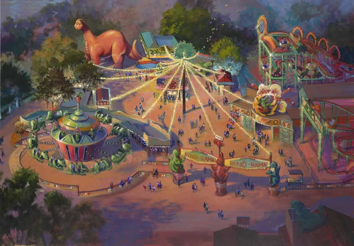 Primeval Whirl | Disney Park Concept Art Wiki | Fandom