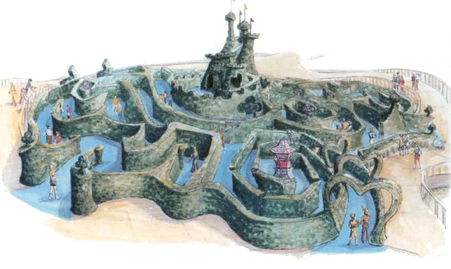 Alice's Curious Labyrinth | Disney Park Concept Art Wiki | Fandom