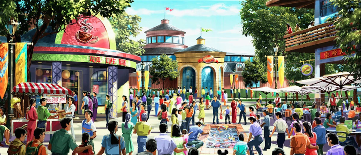 Disneytown | Disney Park Concept Art Wiki | Fandom