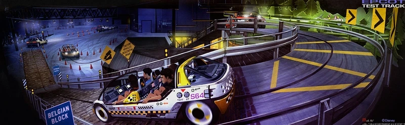 Test Track | Disney Park Concept Art Wiki | Fandom