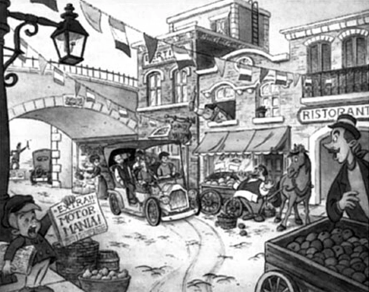 Motor Mania | Disney Park Concept Art Wiki | Fandom