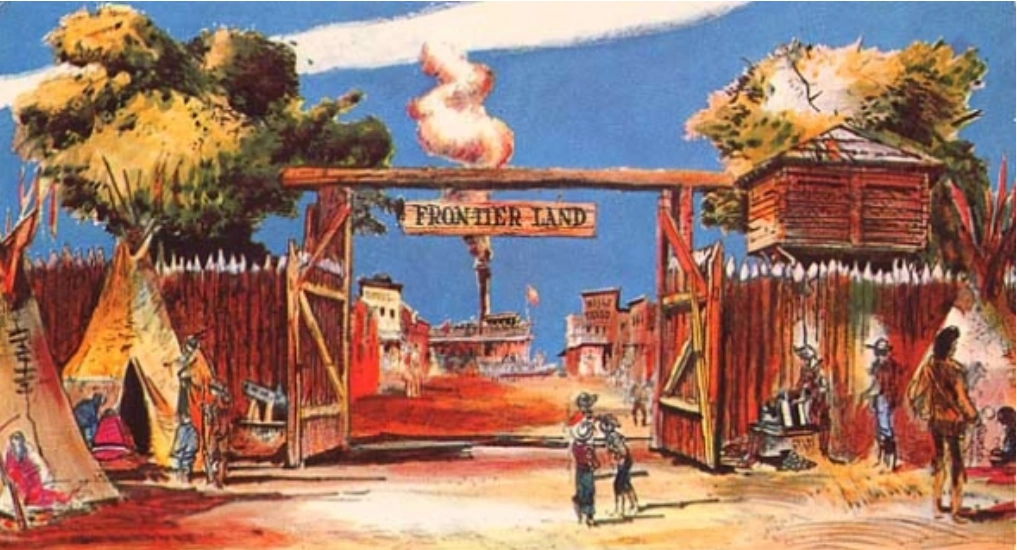 Frontierland (Disneyland) | Disney Park Concept Art Wiki | Fandom