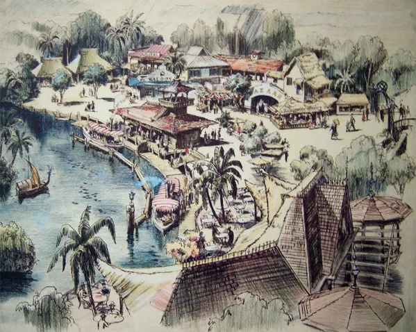 Adventureland (Disneyland) | Disney Park Concept Art Wiki | Fandom