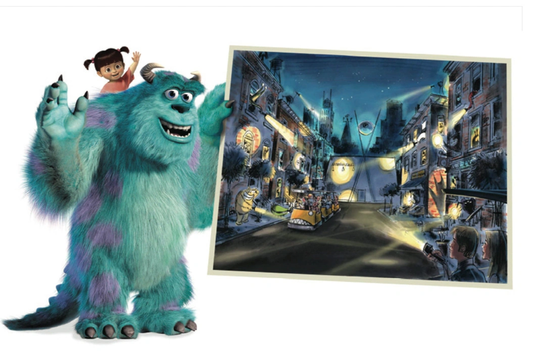 Monsters, Inc. Ride & Go Seek | Disney Park Concept Art Wiki | Fandom