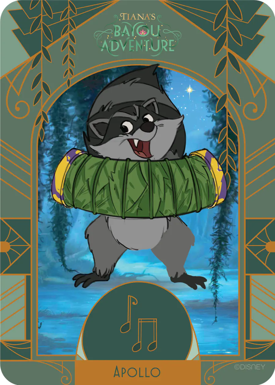 Apollo the Raccoon | Disney Parks Wiki | Fandom