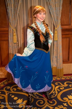 Anna Frozen Disney World