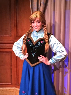 Anna Frozen Disney World