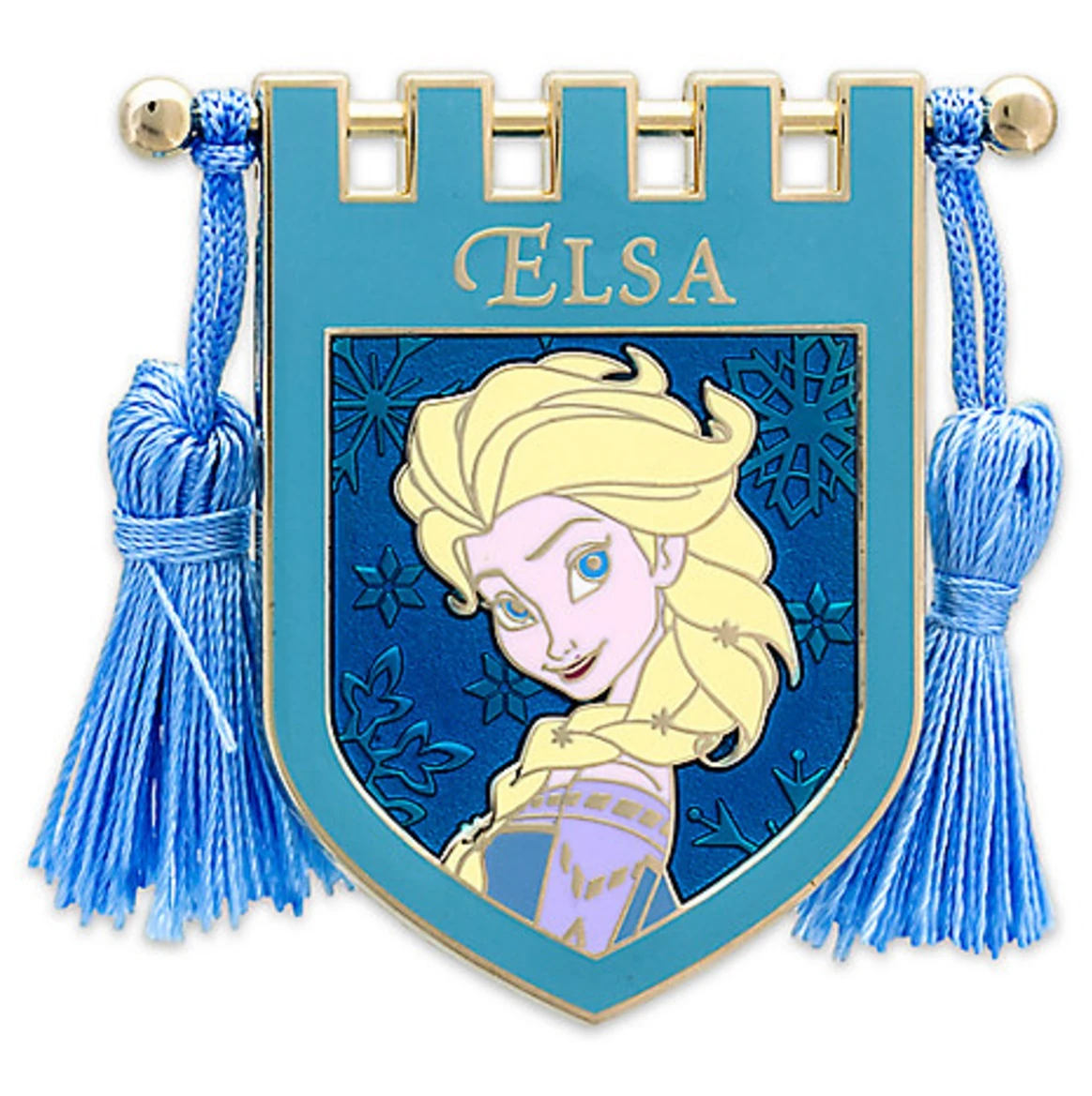 Elsa Tasseled Banner Pin (2017) | Disney Pin Wiki | Fandom