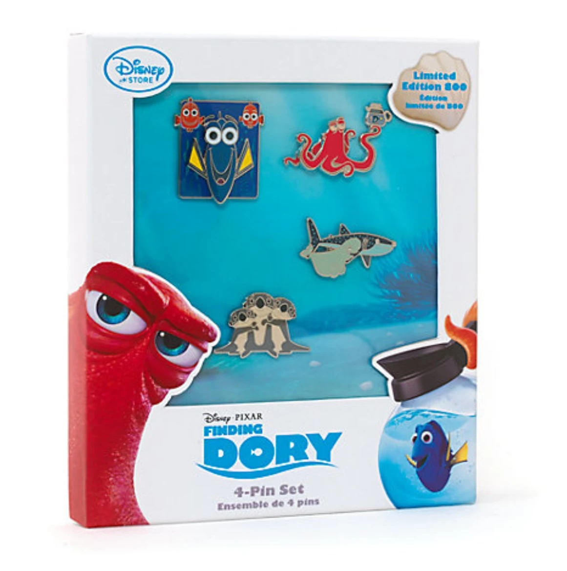 Finding Dory Limited Edition Pin Set (2016) | Disney Pin Wiki | Fandom