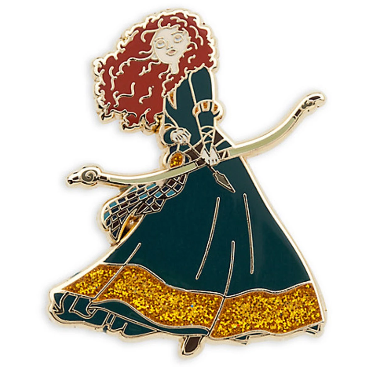 Merida Bow Wonder Glitter (2016) | Disney Pin Wiki | Fandom
