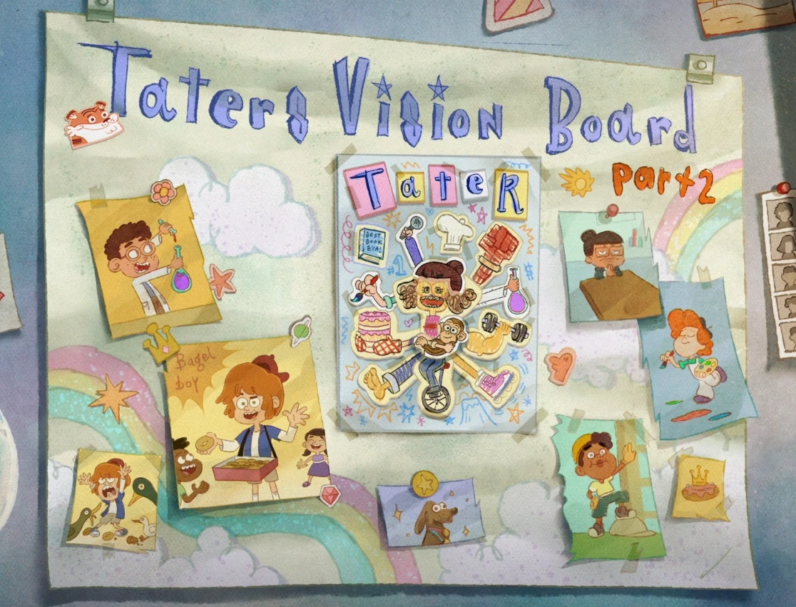 Tater's Vision Board | Disney's Primos Wiki | Fandom