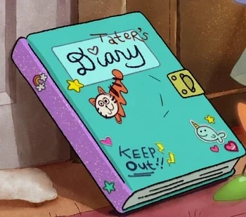 Tater's Diary | Disney's Primos Wiki | Fandom