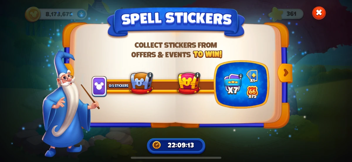 Spell Stickers | Disney Solitaire Wiki | Fandom