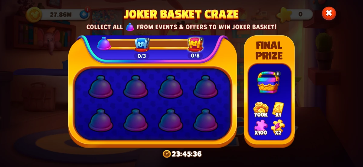 Joker Basket Craze | Disney Solitaire Wiki | Fandom