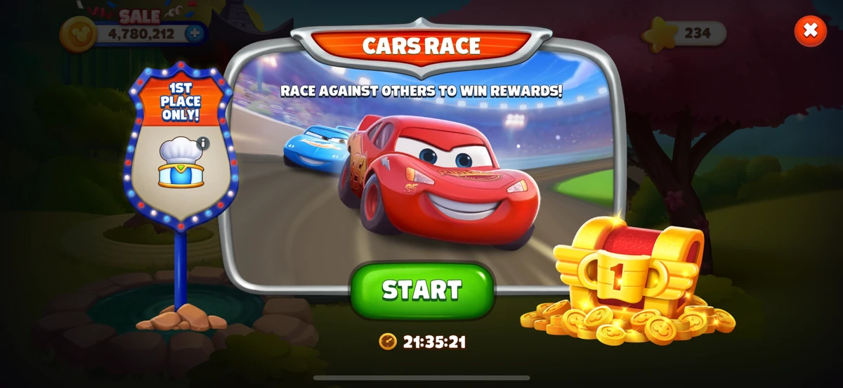 Cars Race | Disney Solitaire Wiki | Fandom