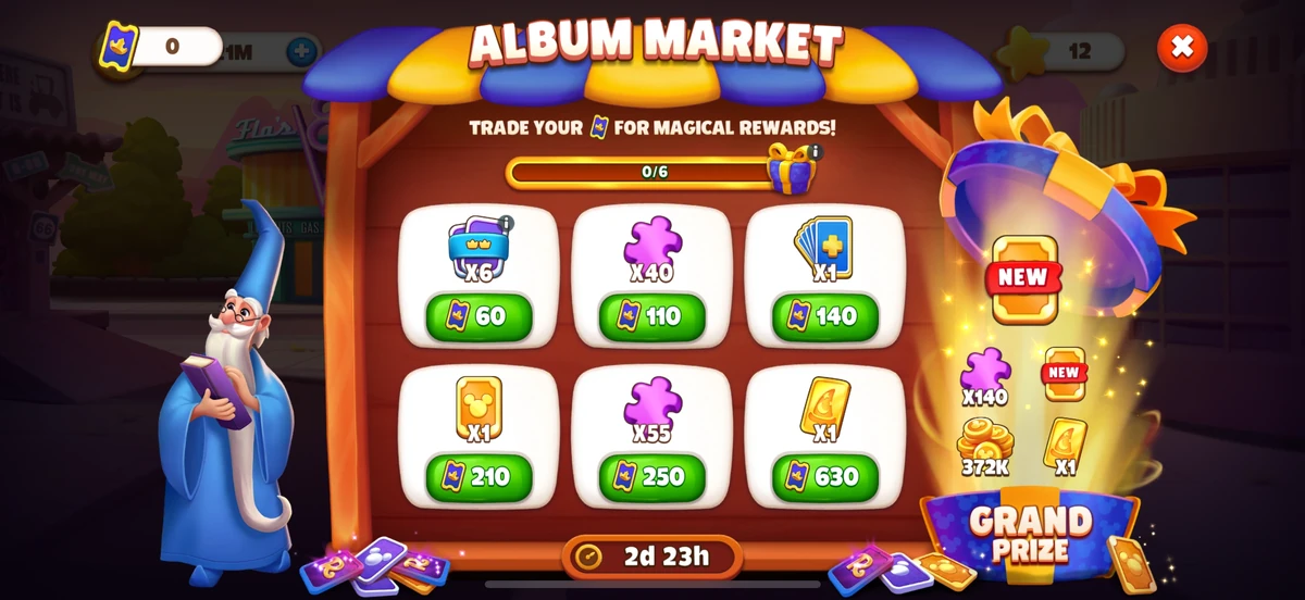 Album Market | Disney Solitaire Wiki | Fandom