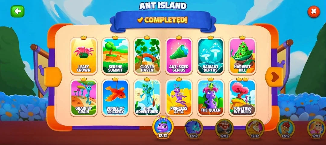 Ant Island | Disney Solitaire Wiki | Fandom