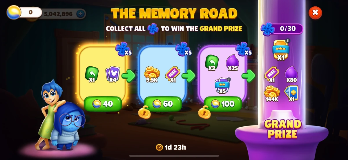 The Memory Road | Disney Solitaire Wiki | Fandom