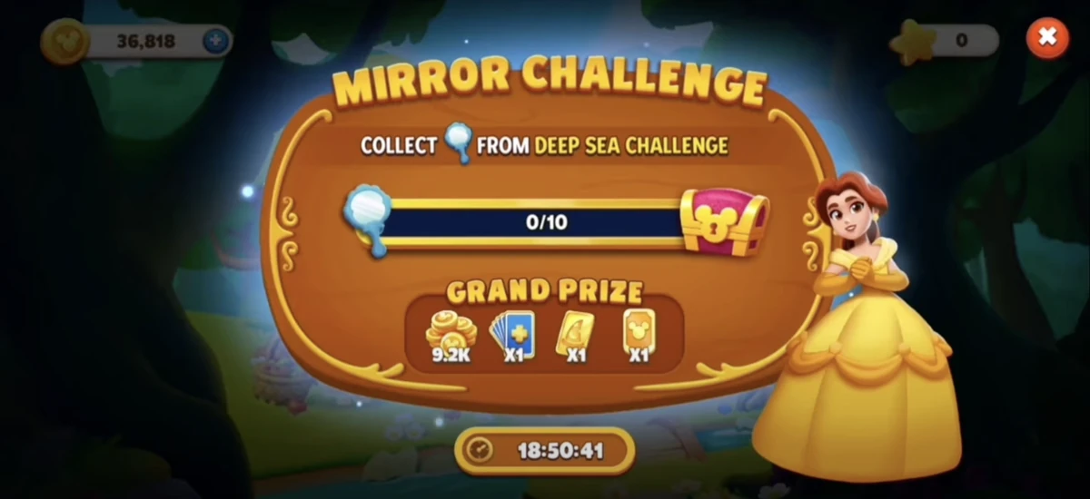 Mirror Challenge | Disney Solitaire Wiki | Fandom