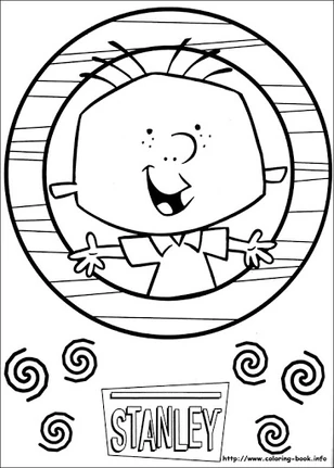 stanley coloring sheet free