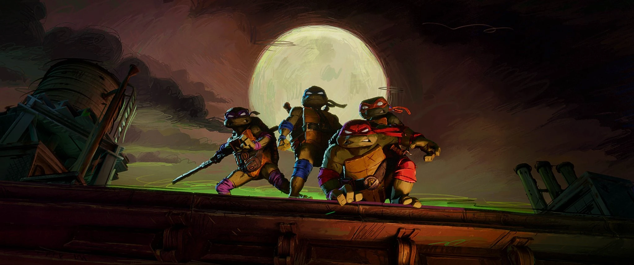 Ninja Turtles Movie 2024 Poster