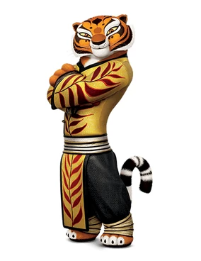 Kung Fu Panda Po And Tigress Anime Fierce Tigress By Princess Tria On