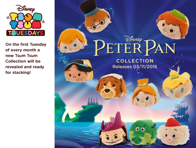 Category:Peter Pan Plush Gallery | Disney Tsum Tsum Wiki | Fandom