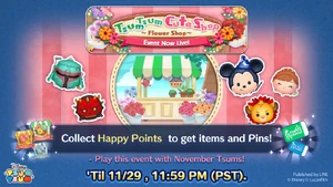 International Events/Tsum Tsum Cute Shop: Flower Shop | Disney Tsum ...