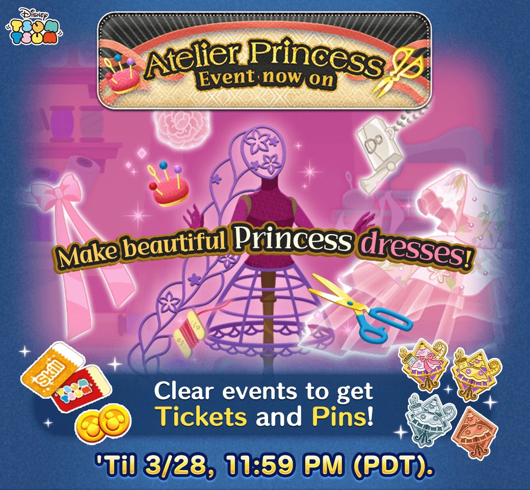 International Events/Atelier Princess | Disney Tsum Tsum Wiki | Fandom