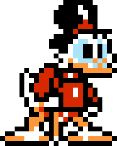 Ducktales Nes Sprite