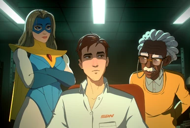 northern lights superhero