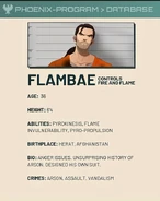 Flambae | Dispatch Wiki | Fandom