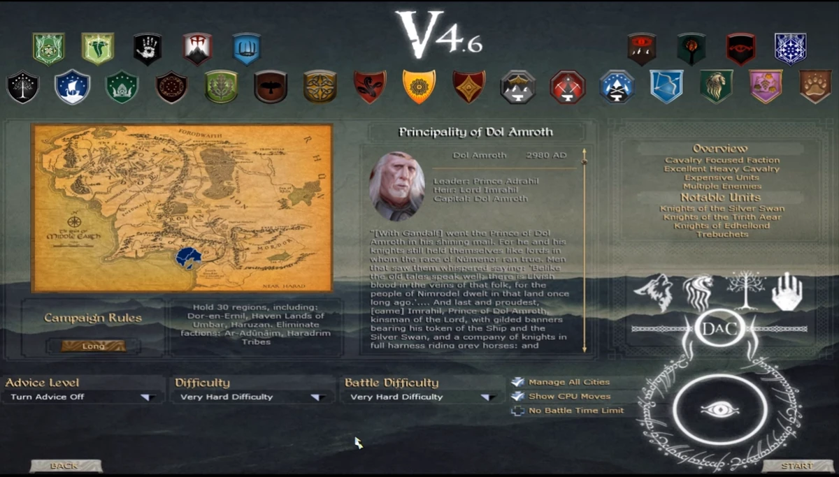 Principality of Dol Amroth | Divide and Conquer Wikia | Fandom