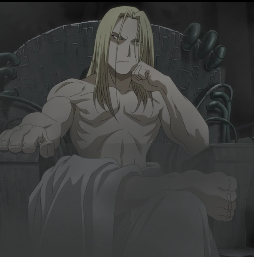Fullmetal Alchemist Brotherhood Homunculus Father