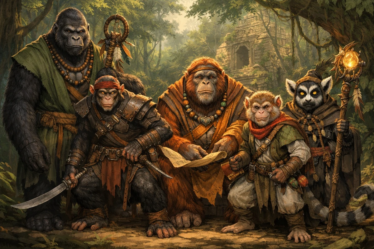 Simian | Divine Symphony Wiki | Fandom