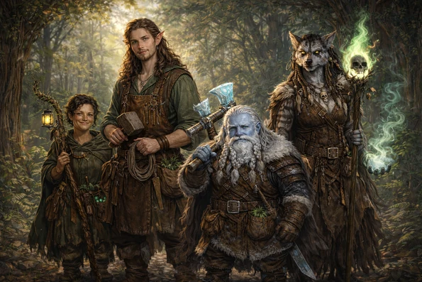 The Company of the Quiet Path | Divine Symphony Wiki | Fandom